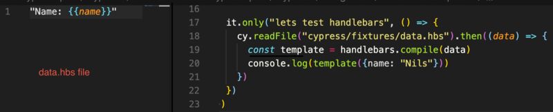 Gurudatt S A on LinkedIn: #cypress #cypressio #testautomation #handlebar Gurudatt S A on LinkedIn: #cypress #cypressio #testautomation #handlebar