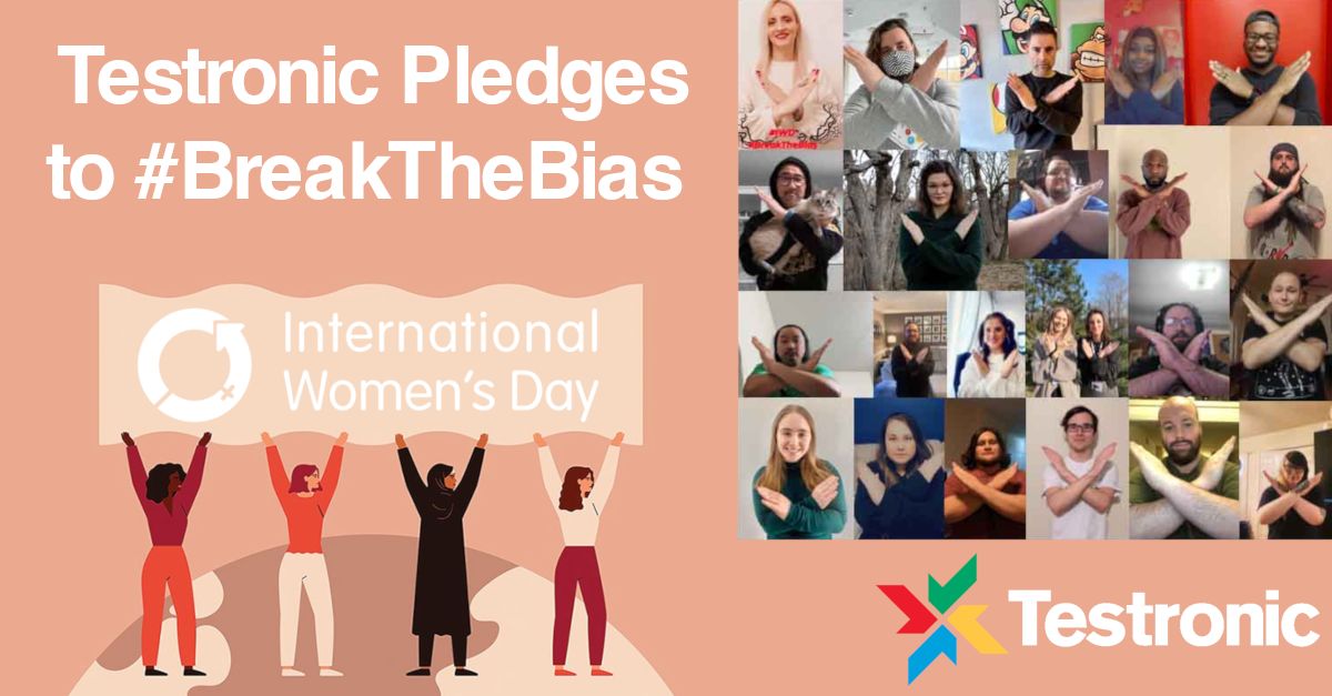 Testronic on LinkedIn: #breakthebias #breakthisbias #iwd2022 #genderbias… Testronic on LinkedIn: #breakthebias #breakthisbias #iwd2022 #genderbias…