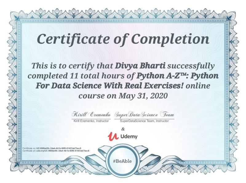Divya Bharti on LinkedIn: #pythonprogramming #datasciencetraining # ... Divya Bharti on LinkedIn: #pythonprogramming #datasciencetraining # ...
