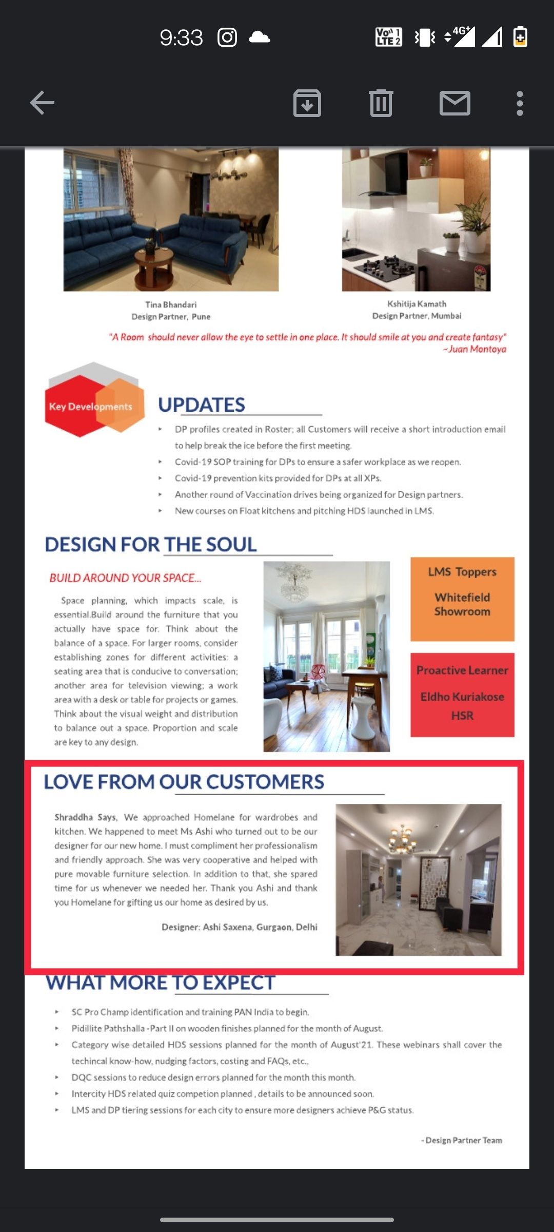 Ashi Saxena on LinkedIn: #homelane Ashi Saxena on LinkedIn: #homelane