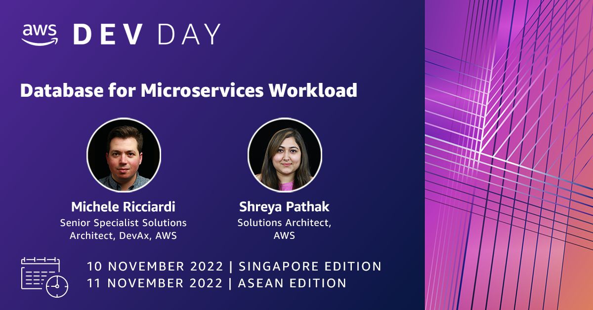 Join us for the AWS Dev Day Singapore and ASEAN edition to know more ... Join us for the AWS Dev Day Singapore and ASEAN edition to know more ...
