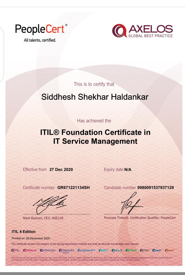 Siddhesh Haldankar posted on LinkedIn Siddhesh Haldankar posted on LinkedIn