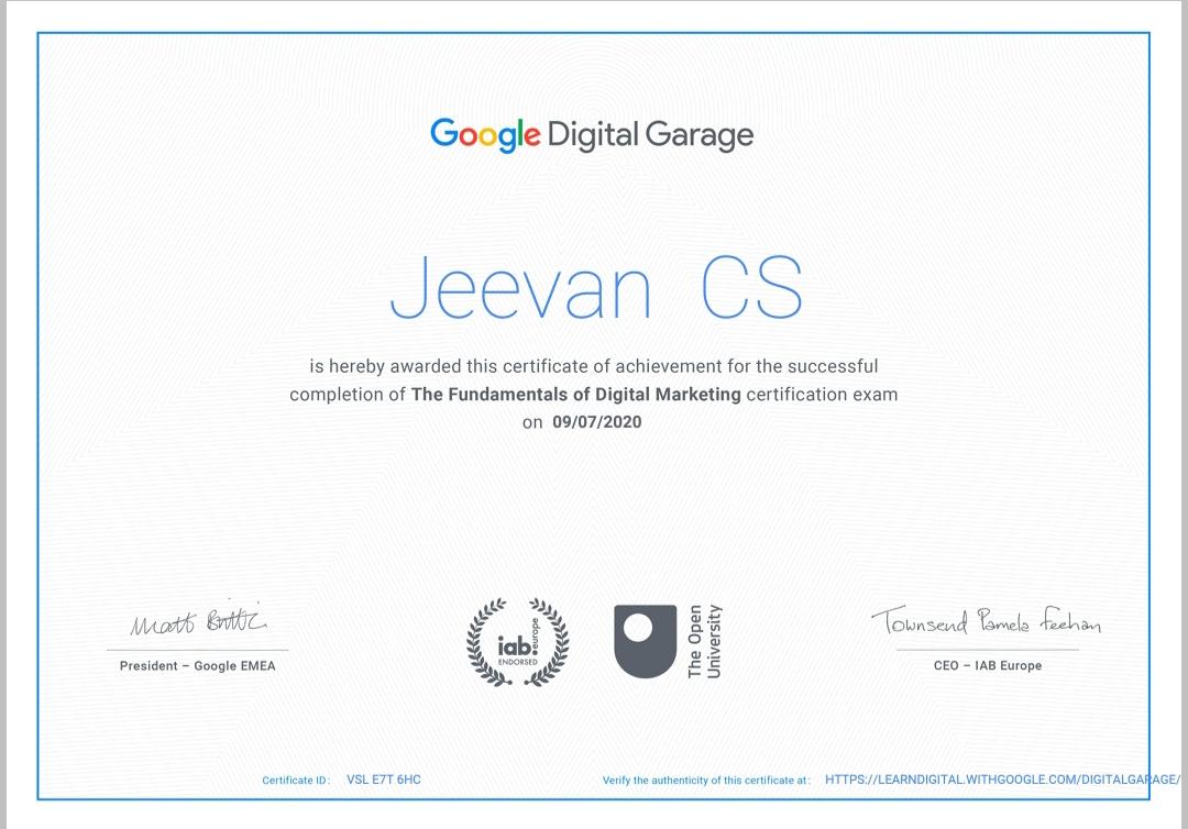 Jeevan CS on LinkedIn: #google #marketingcontent #digitalmarketing # ... Jeevan CS on LinkedIn: #google #marketingcontent #digitalmarketing # ...