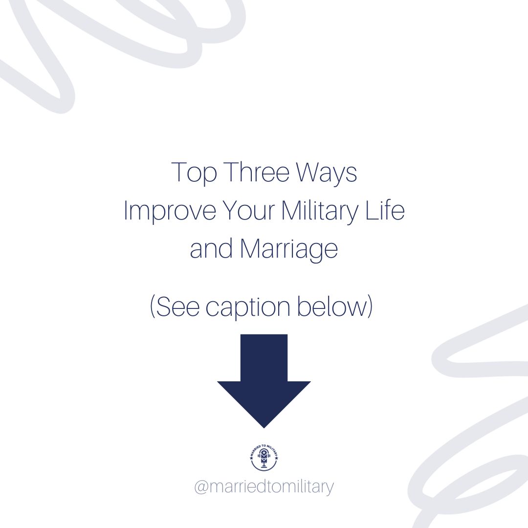 Top Three Ways Improve Your Military Life and… | Dr. Lindsay Cavanagh Top Three Ways Improve Your Military Life and… | Dr. Lindsay Cavanagh