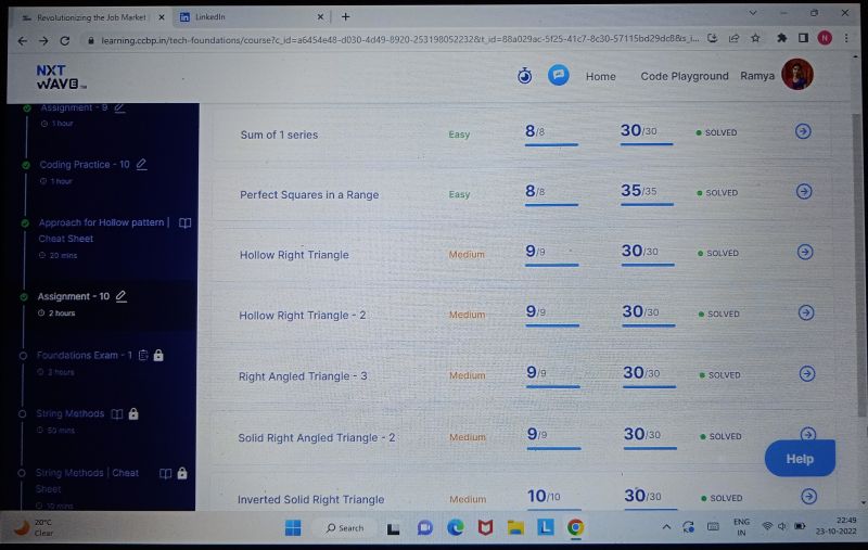 Ramya Nulaka on LinkedIn: #day23 #30daysofcodechallenge # ... Ramya Nulaka on LinkedIn: #day23 #30daysofcodechallenge # ...
