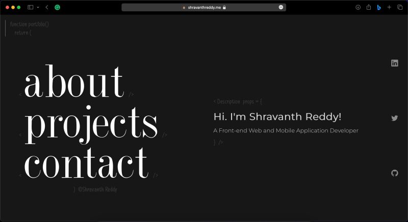 Shravanth Reddy Reddy on LinkedIn: #reactjs #html #css # ... Shravanth Reddy Reddy on LinkedIn: #reactjs #html #css # ...
