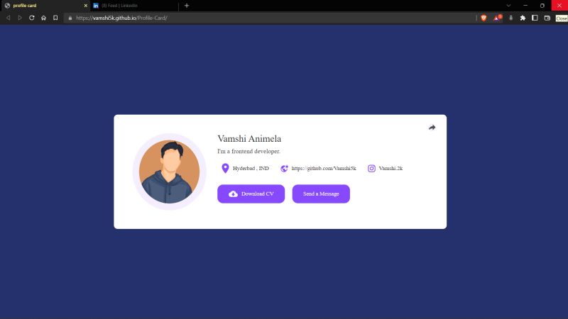 VAMSHI ANIMELA on LinkedIn: #whatsup #html #css #js #udmey #yt VAMSHI ANIMELA on LinkedIn: #whatsup #html #css #js #udmey #yt