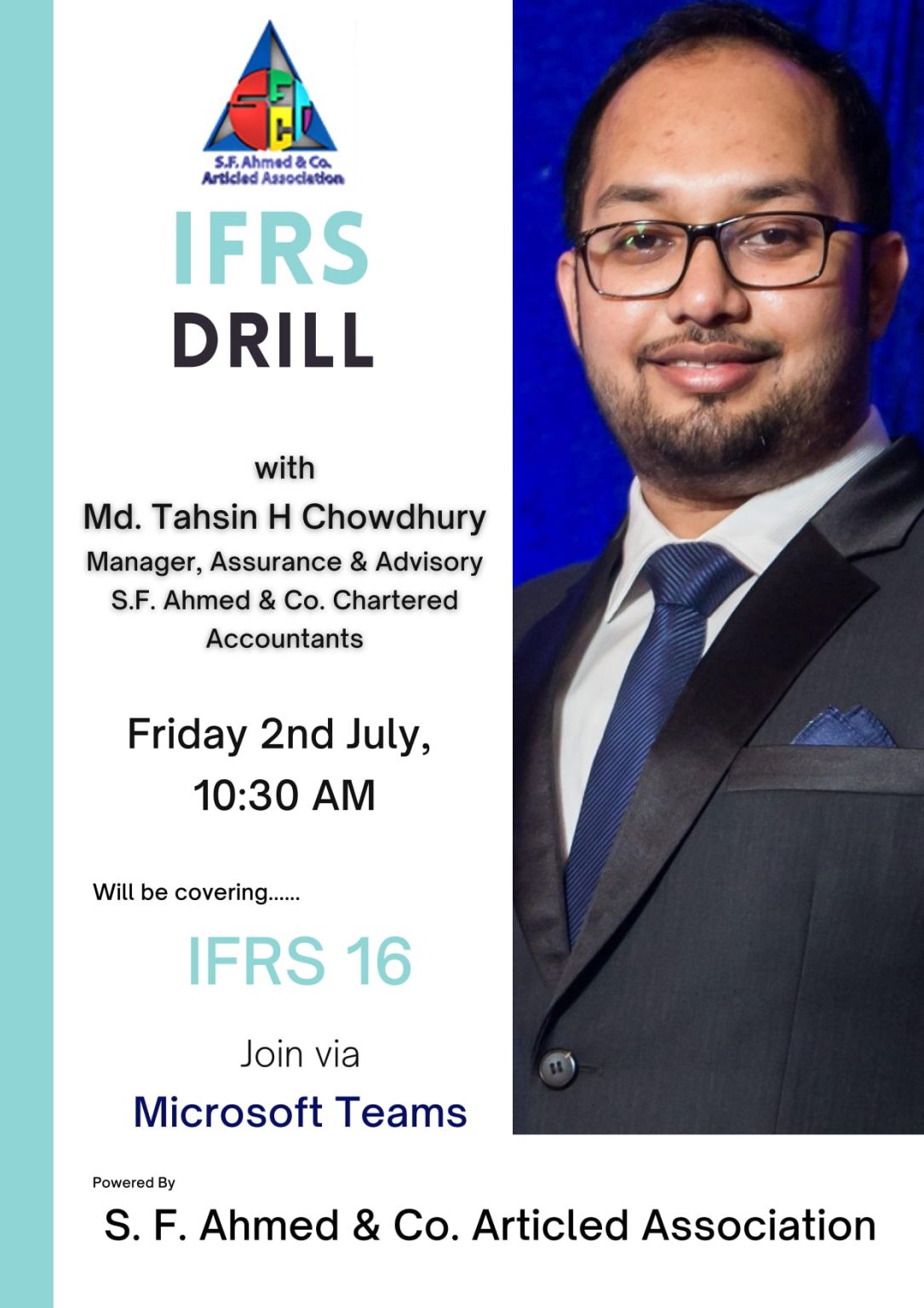 Tahsin H Chowdhury ACA on LinkedIn: A session on IFRS 16; Leases, will ... Tahsin H Chowdhury ACA on LinkedIn: A session on IFRS 16; Leases, will ...