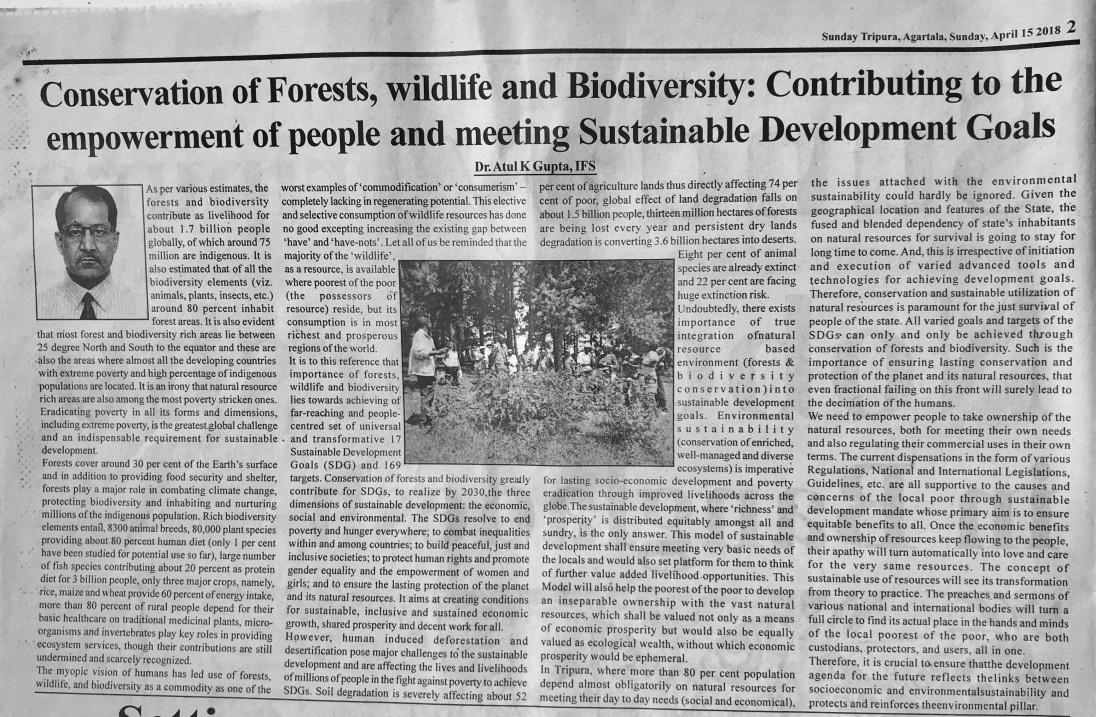 Dr. Atul Kumar Gupta, IFS (Retd.) posted on LinkedIn Dr. Atul Kumar Gupta, IFS (Retd.) posted on LinkedIn