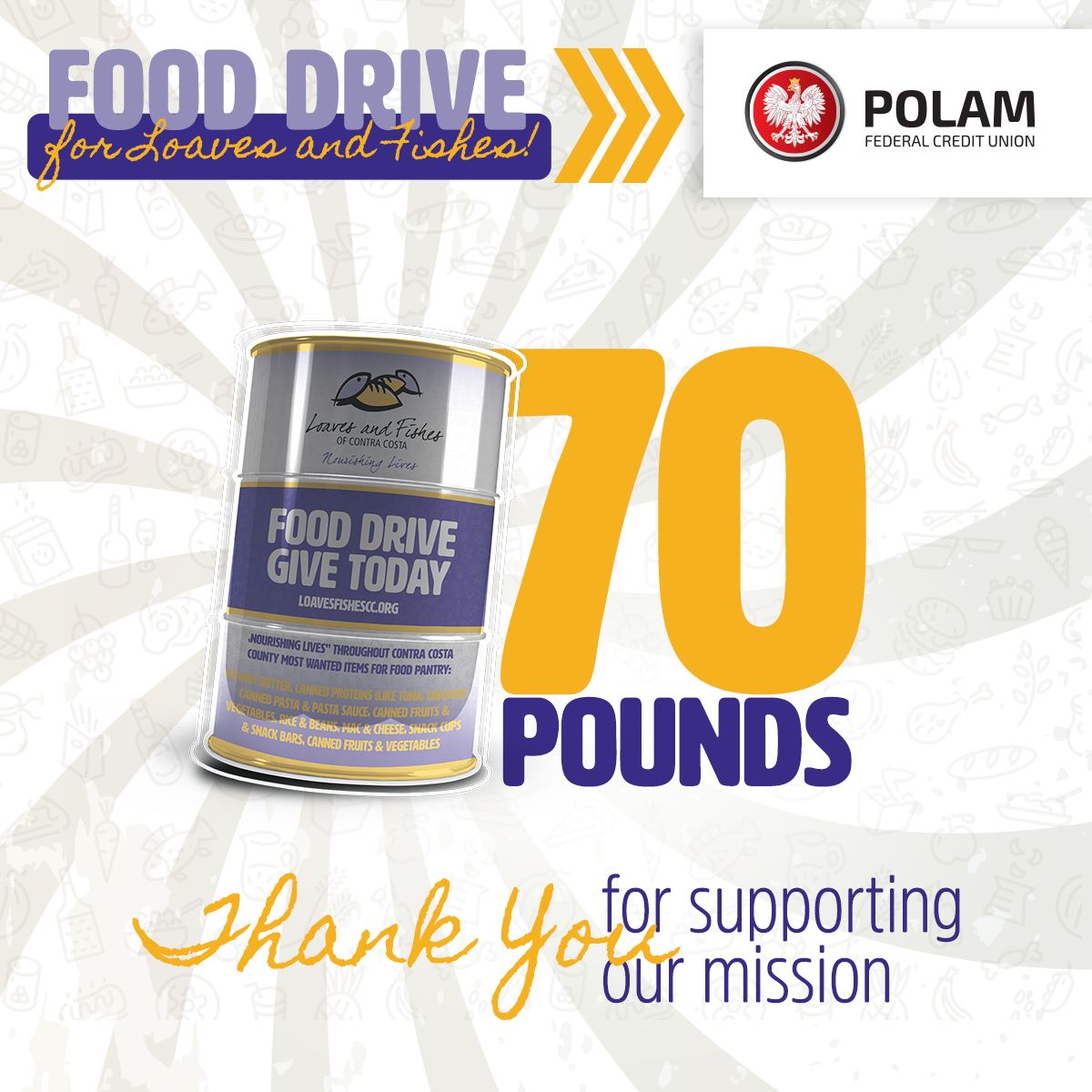 Polam Federal Credit Union on LinkedIn: #community #food #help Polam Federal Credit Union on LinkedIn: #community #food #help