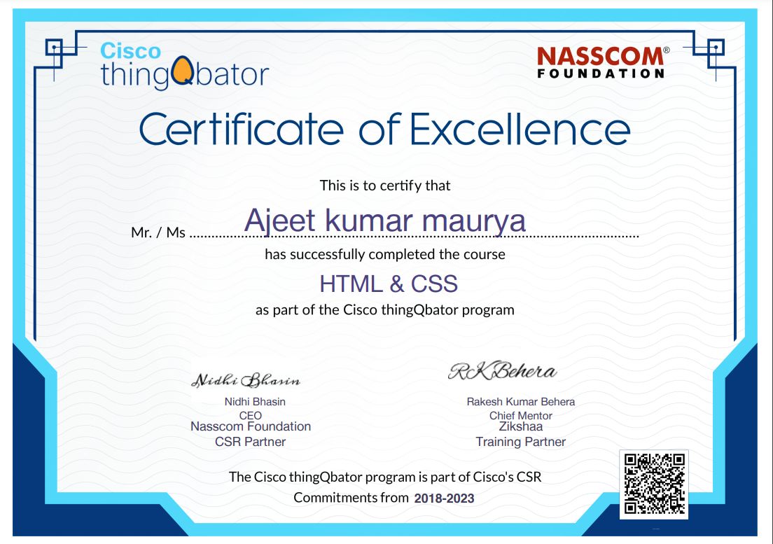 Ajeet Kumar Maurya posted on LinkedIn Ajeet Kumar Maurya posted on LinkedIn