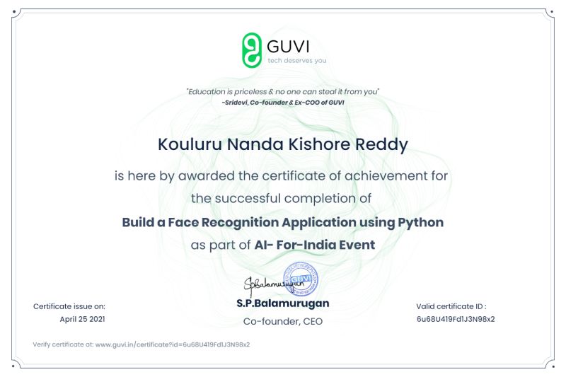 KOULURU NANDA KISHORE REDDY on LinkedIn: #guvi #aiforindia #python # ... KOULURU NANDA KISHORE REDDY on LinkedIn: #guvi #aiforindia #python # ...