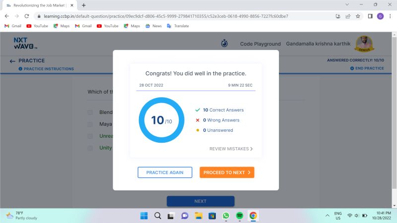 Krishna Karthik Gandamalla on LinkedIn: #nxtwave Krishna Karthik Gandamalla on LinkedIn: #nxtwave
