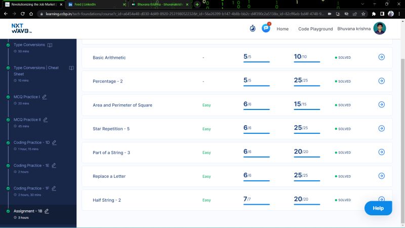 LinkedIn Bhuvana Krishna Rachakonda 페이지: #day18 #python #hackerrank # ... LinkedIn Bhuvana Krishna Rachakonda 페이지: #day18 #python #hackerrank # ...