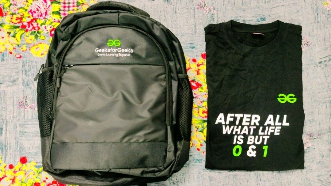 ROHIT KUMAR on LinkedIn: #gfg #swags #gfgbags ROHIT KUMAR on LinkedIn: #gfg #swags #gfgbags