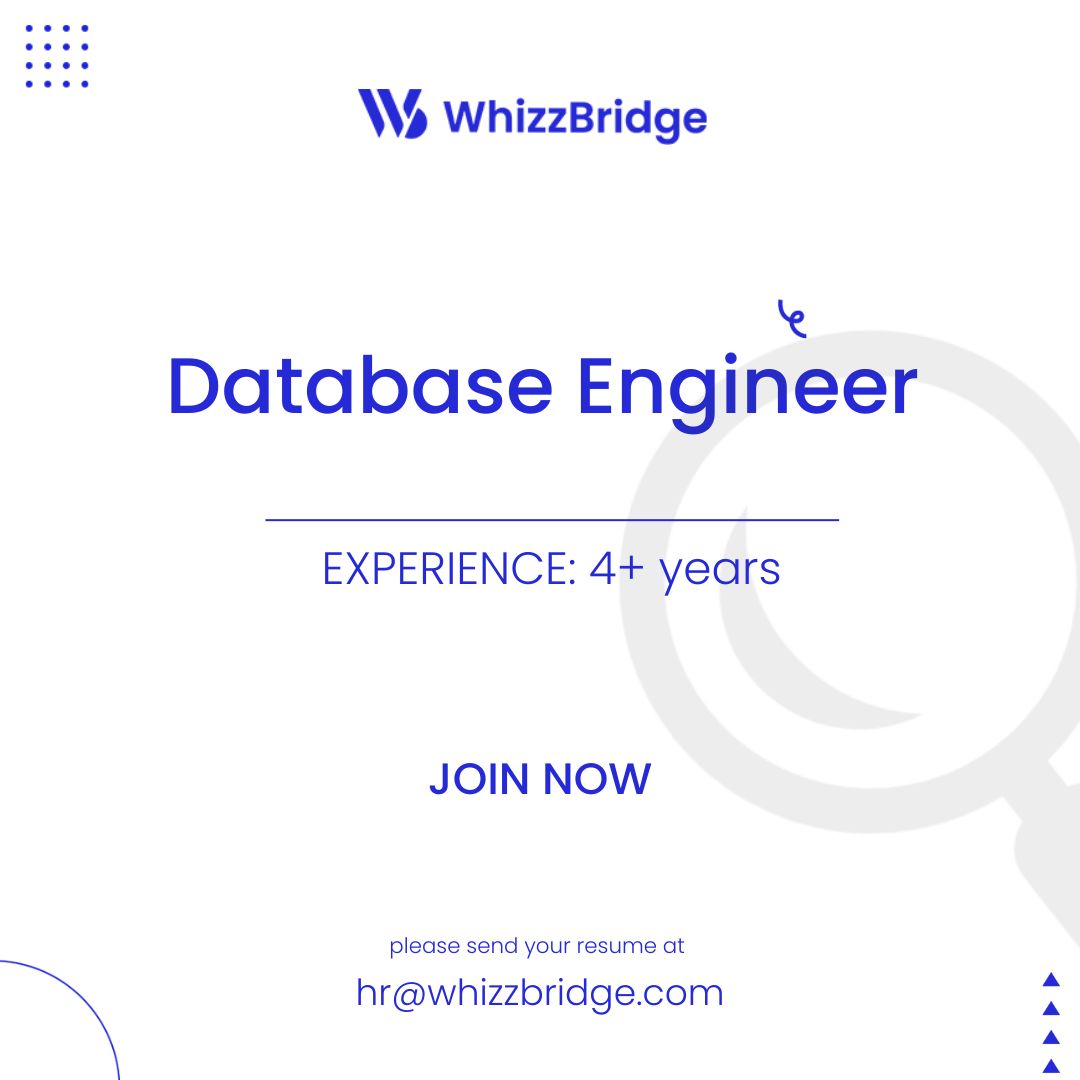 WhizzBridge on LinkedIn: #database #databasedeveloper #databaseengineer ... WhizzBridge on LinkedIn: #database #databasedeveloper #databaseengineer ...