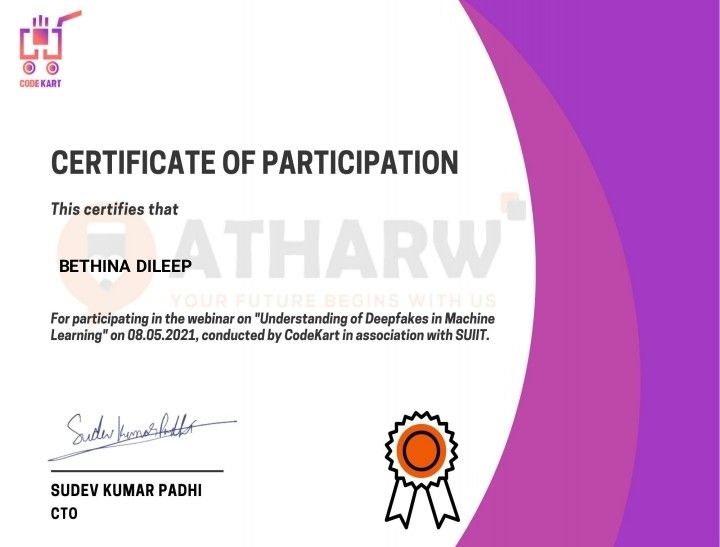 Dileep Bethina on LinkedIn: #codekart #atharw Dileep Bethina on LinkedIn: #codekart #atharw