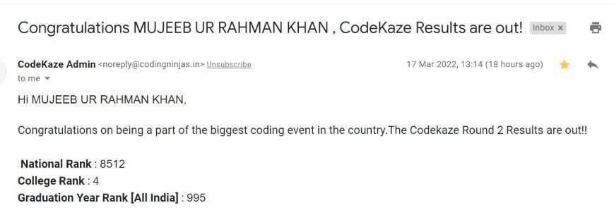 Mujeeb ur Rahman Khan on LinkedIn: #air #codekaze #codekaze # ... Mujeeb ur Rahman Khan on LinkedIn: #air #codekaze #codekaze # ...