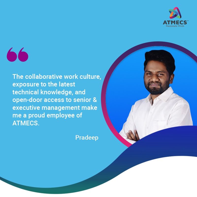 ATMECS Global Inc on LinkedIn: #atmecs #employee #testimonial #workculture ATMECS Global Inc on LinkedIn: #atmecs #employee #testimonial #workculture