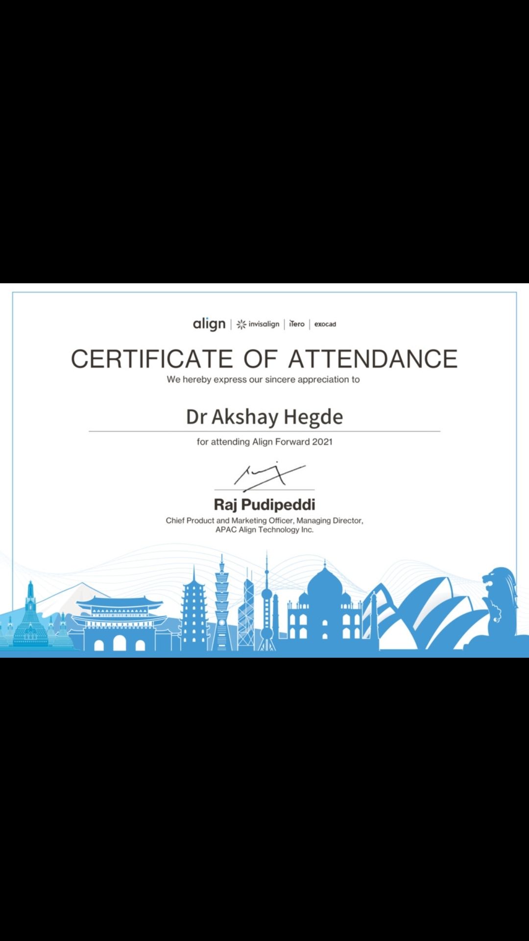 Dr Akshay Kumar Hegde on LinkedIn: #alignforward Dr Akshay Kumar Hegde on LinkedIn: #alignforward