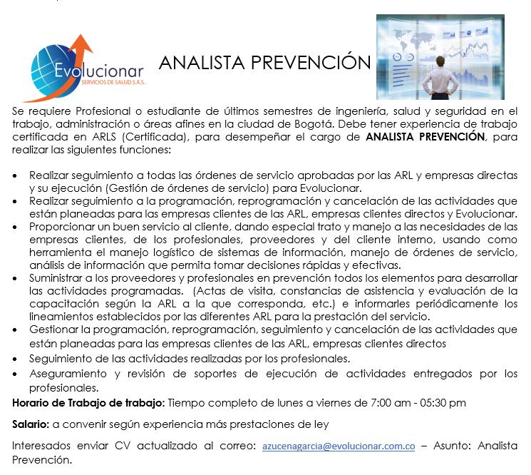 Evolucionar Servicios de Salud posted on LinkedIn Evolucionar Servicios de Salud posted on LinkedIn