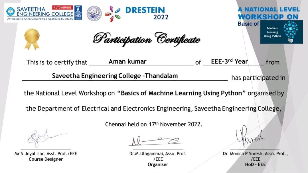 Aman Kumar on LinkedIn: #machinelearning #machinelearningengineer # ... Aman Kumar on LinkedIn: #machinelearning #machinelearningengineer # ...