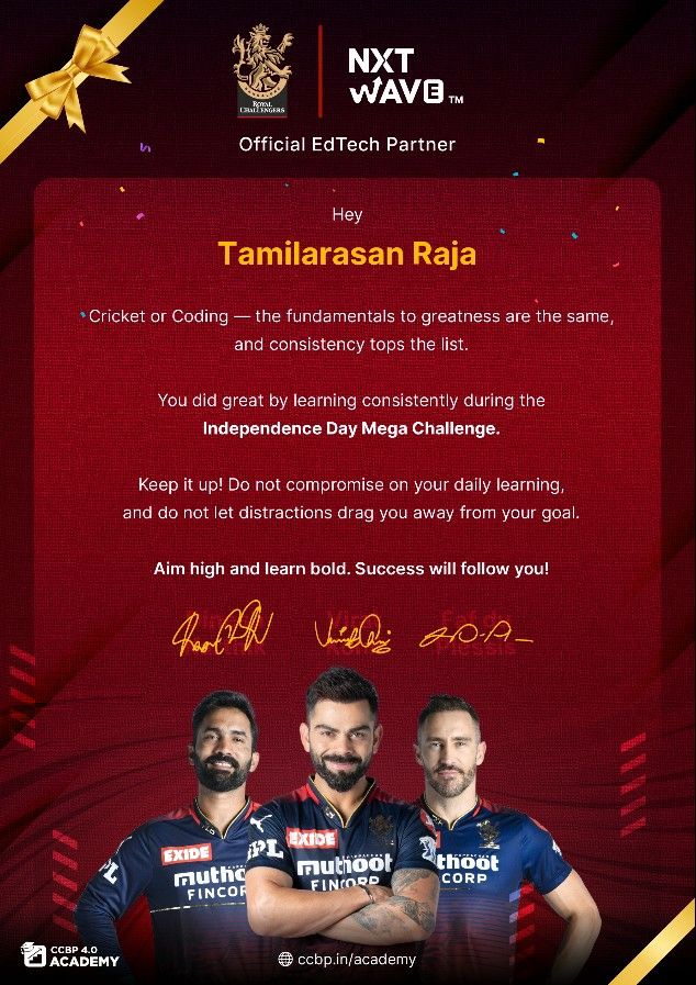 Tamilarasan Raja on LinkedIn: #learning #coding Tamilarasan Raja on LinkedIn: #learning #coding