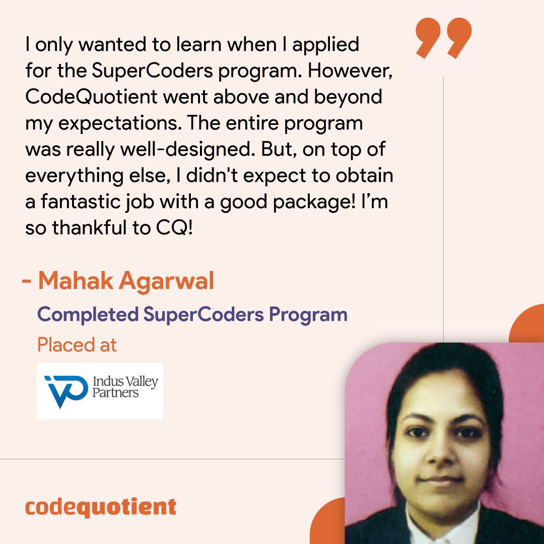 Mahak Agrawal posted on LinkedIn Mahak Agrawal posted on LinkedIn