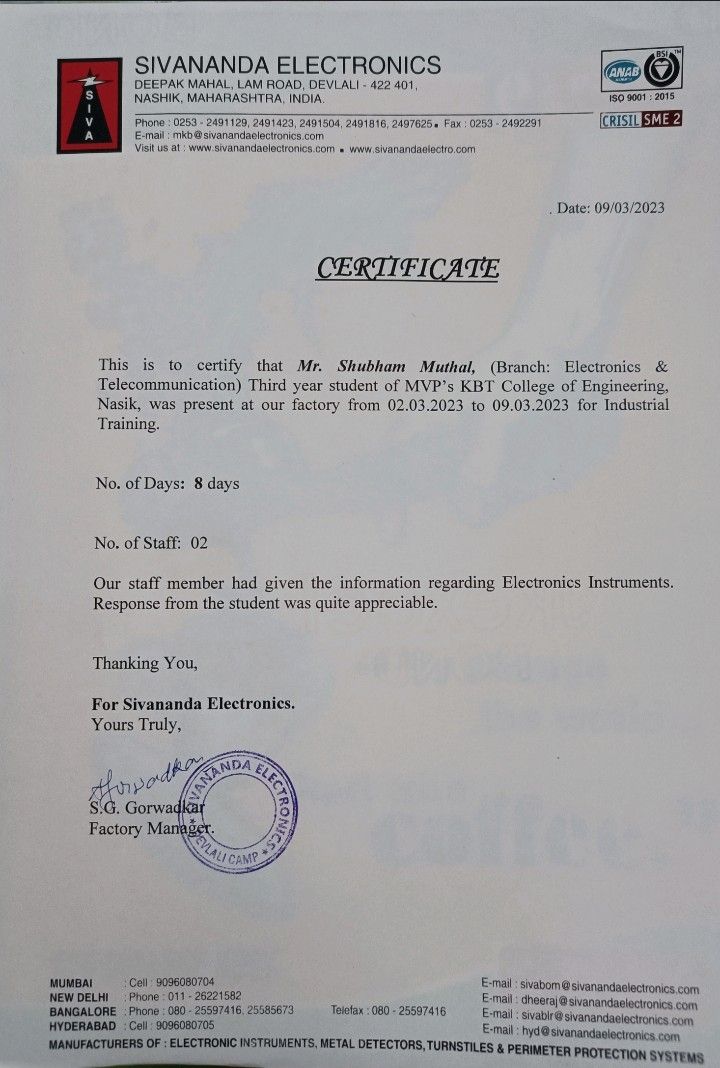 Shubham Muthal on LinkedIn: Hello Everyone!!!! I am glad to share with ... Shubham Muthal on LinkedIn: Hello Everyone!!!! I am glad to share with ...