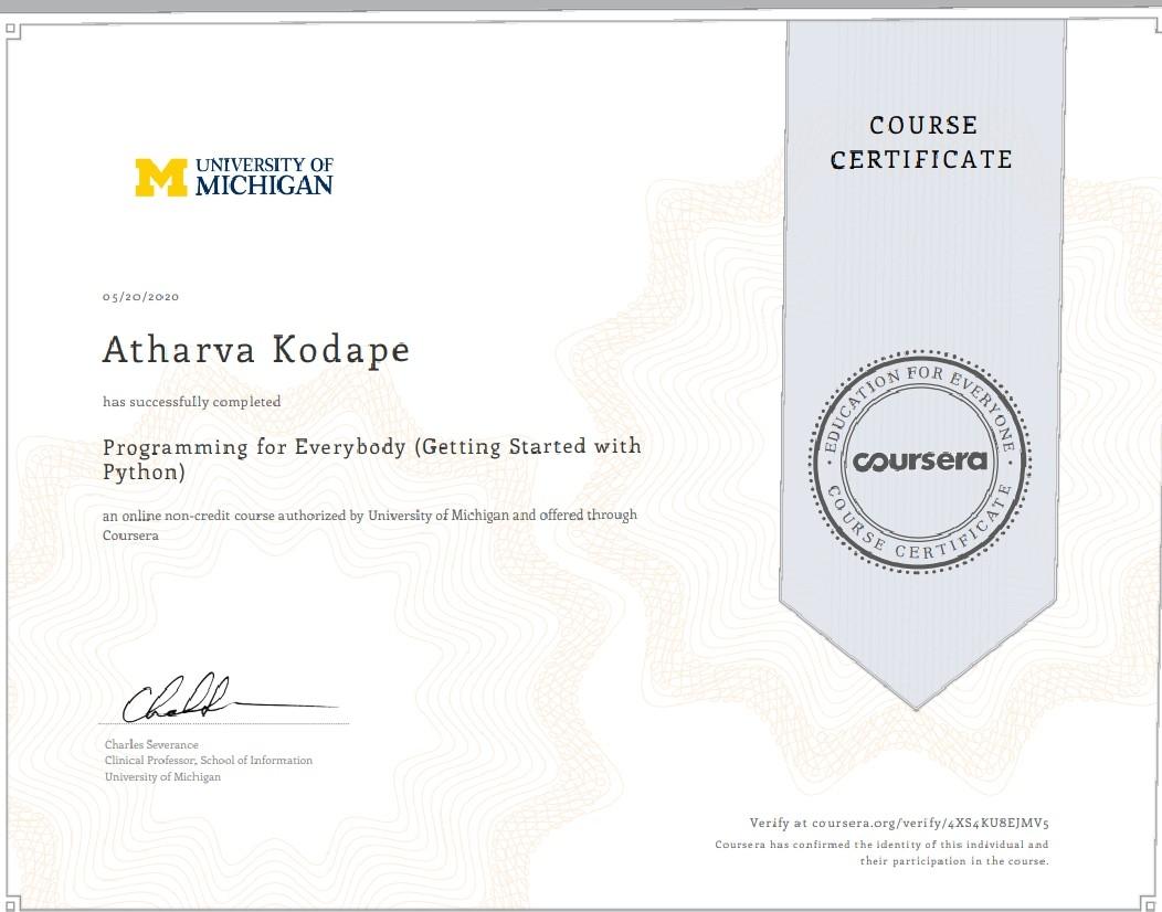 Atharva Kodape on LinkedIn: Getting started with Python 😄 Atharva Kodape on LinkedIn: Getting started with Python 😄
