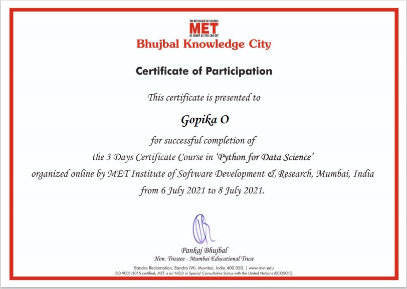 Gopika O on LinkedIn: #met #python #datascience #programming # ... Gopika O on LinkedIn: #met #python #datascience #programming # ...