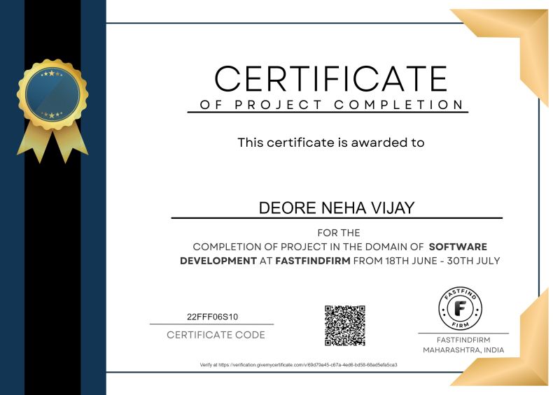 Neha deore on LinkedIn: #virtualinternship #fastfindfirm Neha deore on LinkedIn: #virtualinternship #fastfindfirm