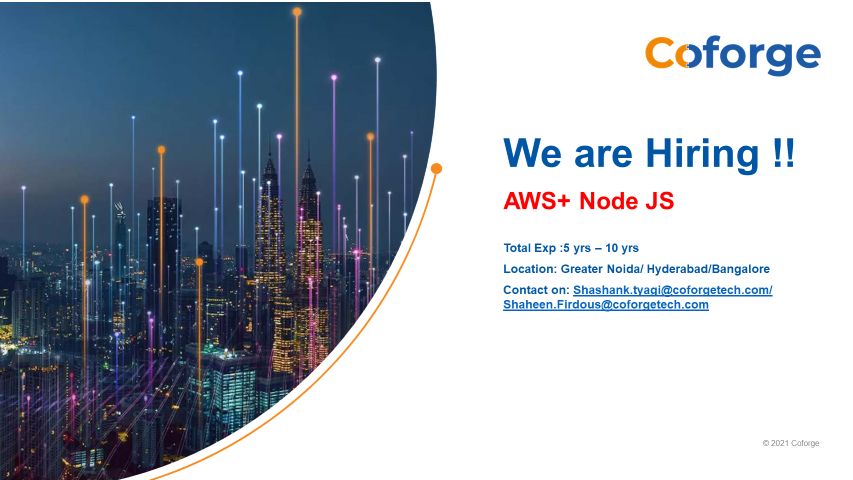 Komal Dhiman on LinkedIn: #hiring #seniordeveloper Komal Dhiman on LinkedIn: #hiring #seniordeveloper