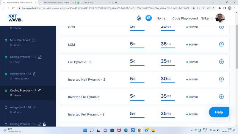 Dharavath Srikanth on LinkedIn: #day28 #30daysofcodechallenge #nxtwave ... Dharavath Srikanth on LinkedIn: #day28 #30daysofcodechallenge #nxtwave ...