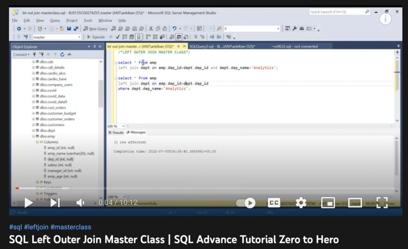 Deepak K on LinkedIn: #sql #dataanalytics #data #datascience Deepak K on LinkedIn: #sql #dataanalytics #data #datascience
