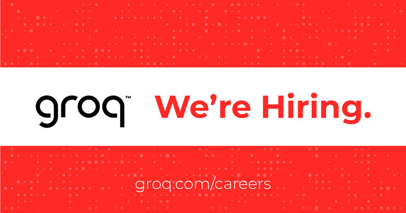 Groq on LinkedIn: #hiring #hiringtoptalent Groq on LinkedIn: #hiring #hiringtoptalent