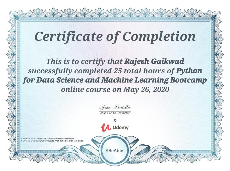Rajesh Gaikwad on LinkedIn: #pythonprogramming #machinelearning Rajesh Gaikwad on LinkedIn: #pythonprogramming #machinelearning