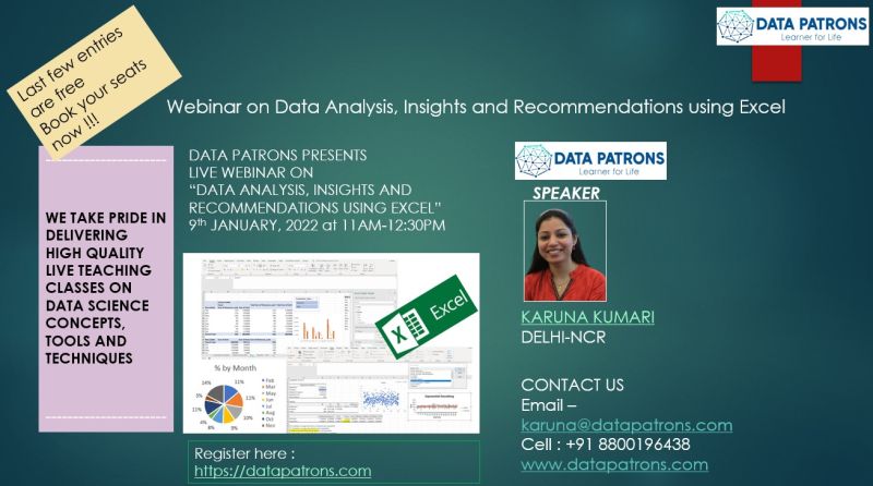 Data Patrons on LinkedIn: #webinar #dataanalytics #freshers #dataanalysis Data Patrons on LinkedIn: #webinar #dataanalytics #freshers #dataanalysis