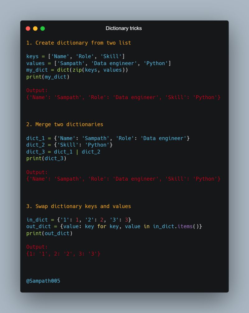 Sampath Vijayan on LinkedIn: #python #python3 #pythonprogramming # ... Sampath Vijayan on LinkedIn: #python #python3 #pythonprogramming # ...