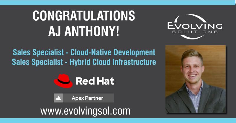 Evolving Solutions on LinkedIn: Congratulations AJ Anthony on your most ... Evolving Solutions on LinkedIn: Congratulations AJ Anthony on your most ...