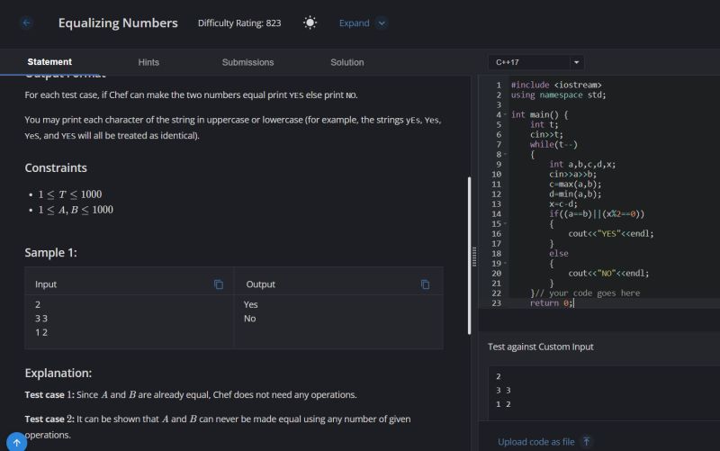 Samriti Raj on LinkedIn: #100daysofcode #codechef Samriti Raj on LinkedIn: #100daysofcode #codechef