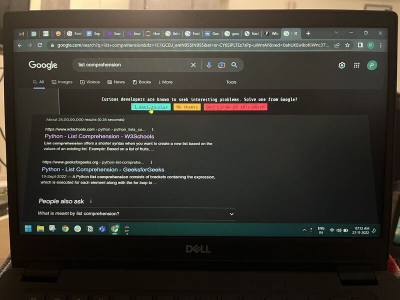 Priyanshu Jain on LinkedIn: #google #python #coding #learning Priyanshu Jain on LinkedIn: #google #python #coding #learning