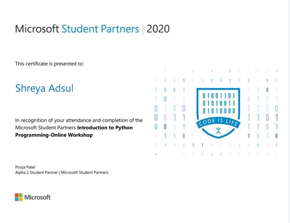 Shreya Adsul on LinkedIn: #python #pythonprogramming #datascience # ... Shreya Adsul on LinkedIn: #python #pythonprogramming #datascience # ...
