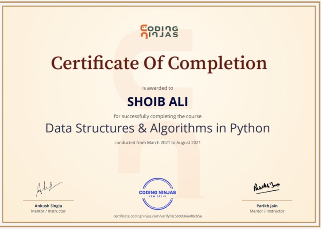 Shoib Ali on LinkedIn: #python #datastructures #coding Shoib Ali on LinkedIn: #python #datastructures #coding