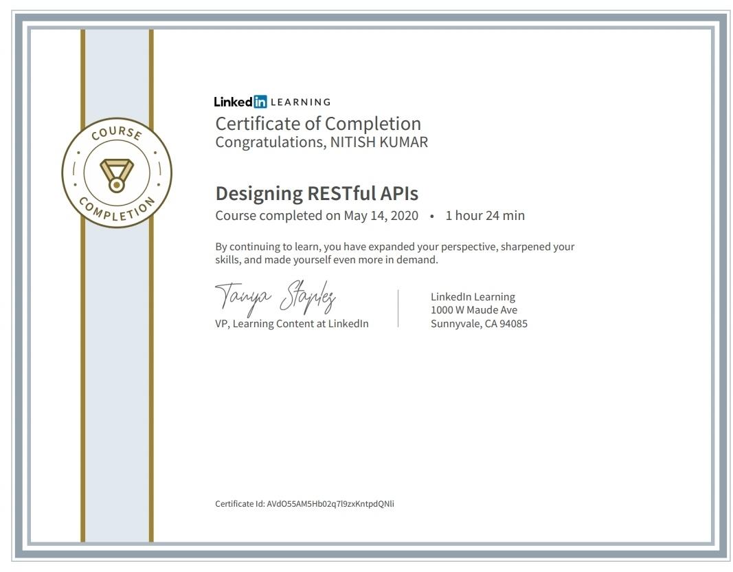 Nitish Kumar on LinkedIn: #javaprogramming #restapi Nitish Kumar on LinkedIn: #javaprogramming #restapi
