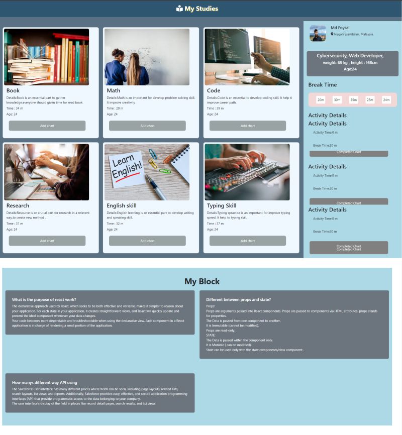 Md Foysal on LinkedIn: #react Md Foysal on LinkedIn: #react