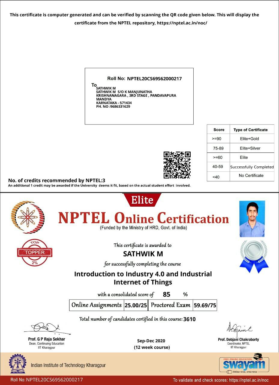 Sathwik M on LinkedIn: #iiot #nptel #learning Sathwik M on LinkedIn: #iiot #nptel #learning