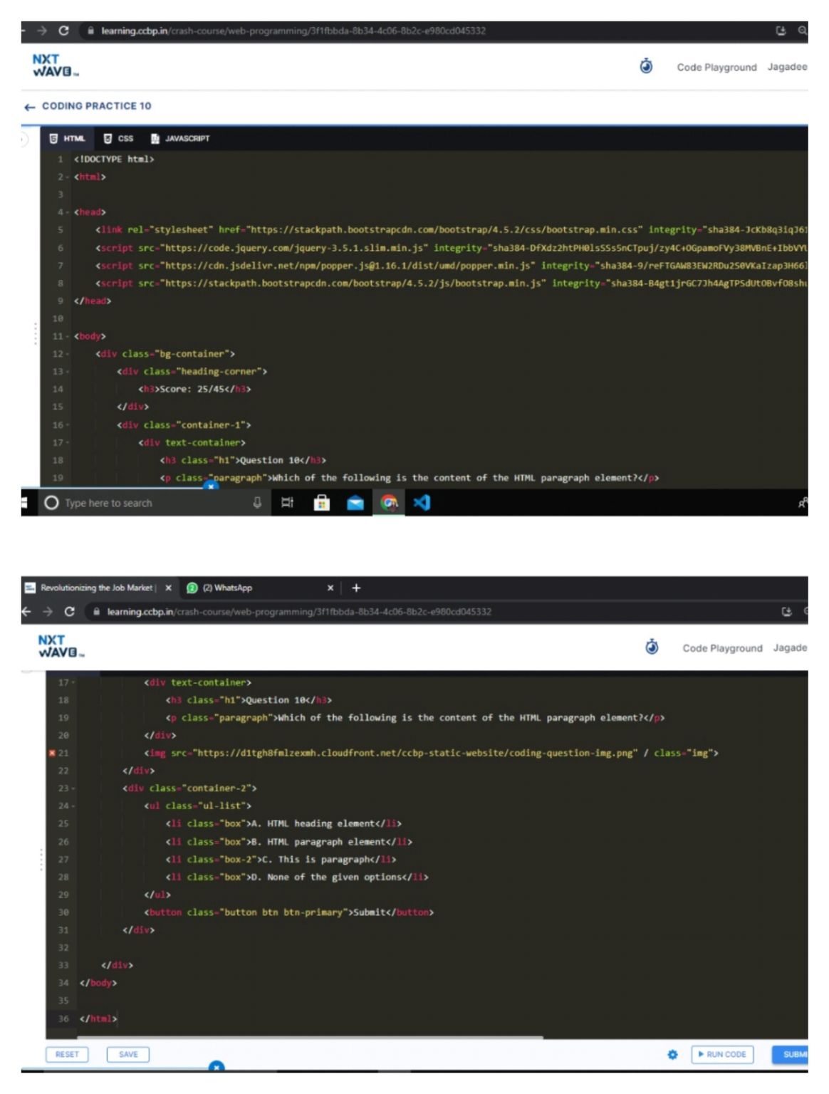 Jagadeesh kumar Chelli on LinkedIn: #30daysofcodechallenge #day9 #html ... Jagadeesh kumar Chelli on LinkedIn: #30daysofcodechallenge #day9 #html ...