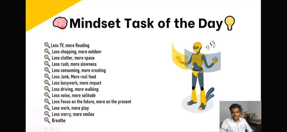 Mugilan M on LinkedIn: #mindset Mugilan M on LinkedIn: #mindset
