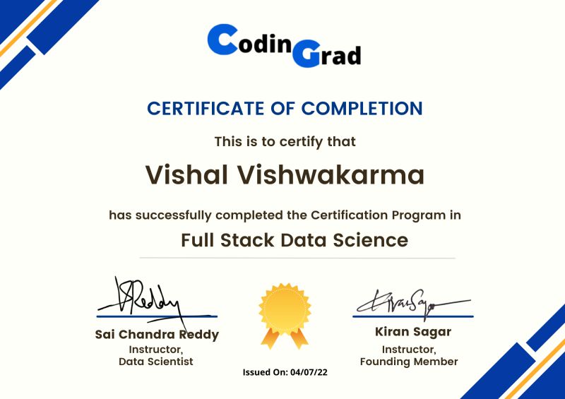 vishal vishwakarma on LinkedIn: CodinGrad Kiran Sagar Sai Chandra Reddy ... vishal vishwakarma on LinkedIn: CodinGrad Kiran Sagar Sai Chandra Reddy ...